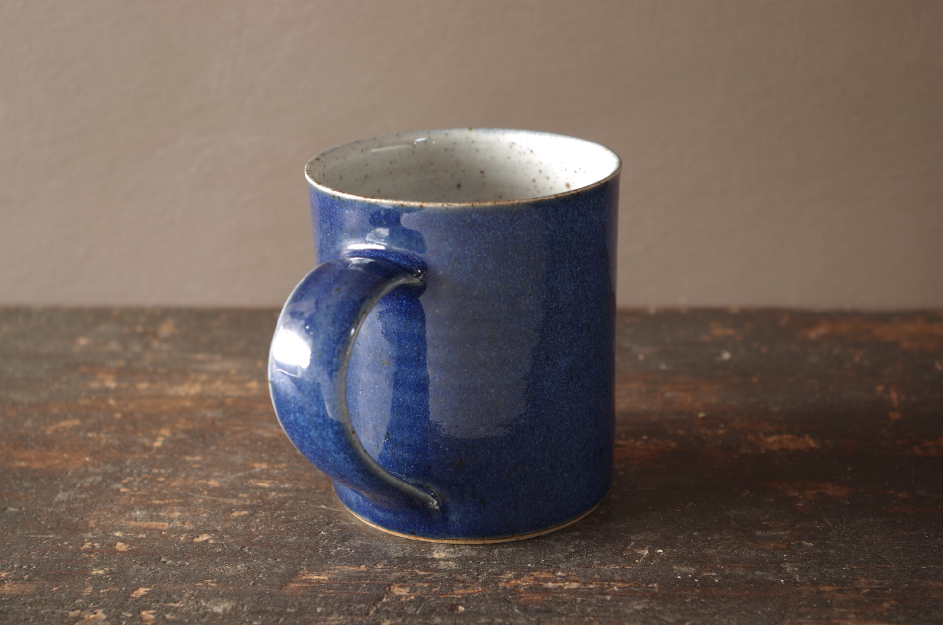 large blue mug - james & tilla waters